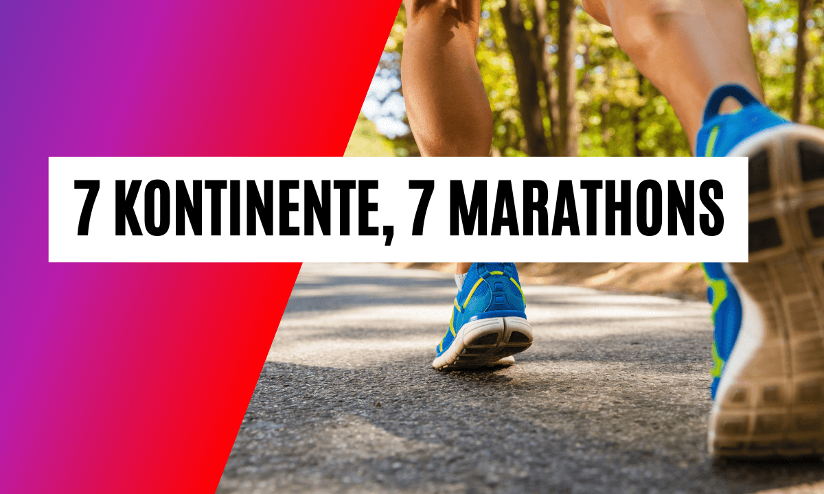 Läufer gewann 7 Marathons auf 7 Kontinenten in 7 Tagen [+ Fotos]